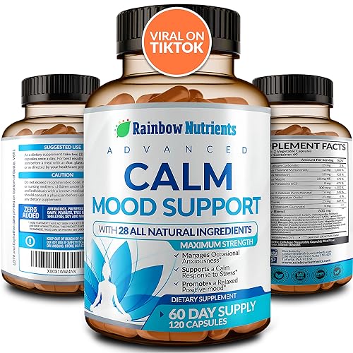 natural calm mood support pills