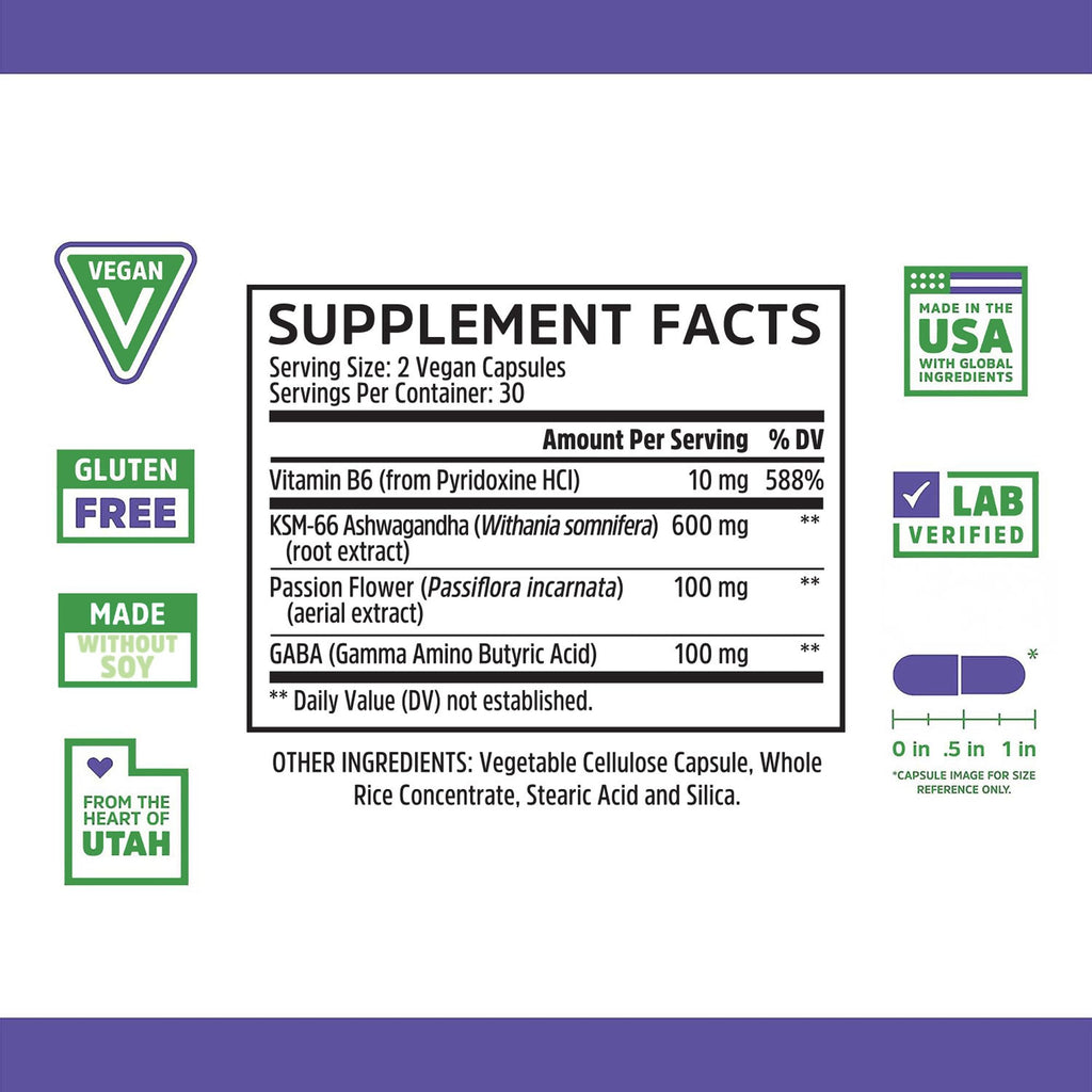 natural calm supplement with GABA