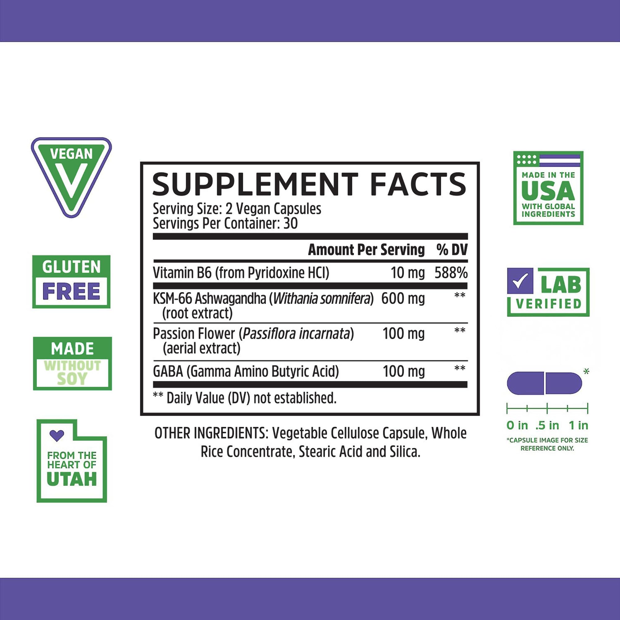 natural calm supplement with GABA
