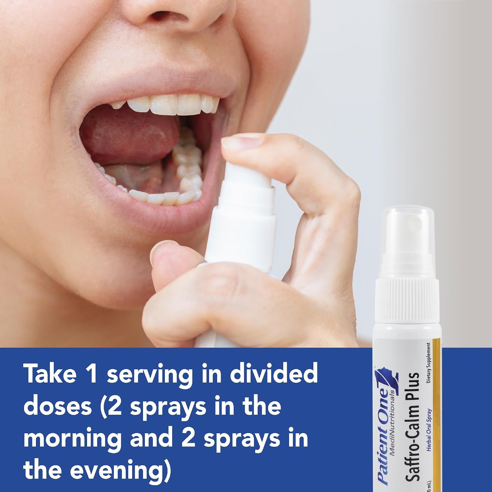 Natural calm support with saffron extract