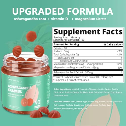 natural calm with ashwagandha gummies
