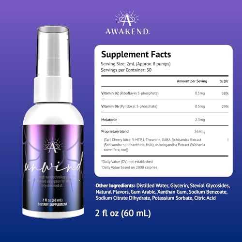 natural calm with AWAKEND Unwind