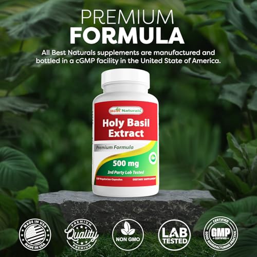 natural calm with holy basil