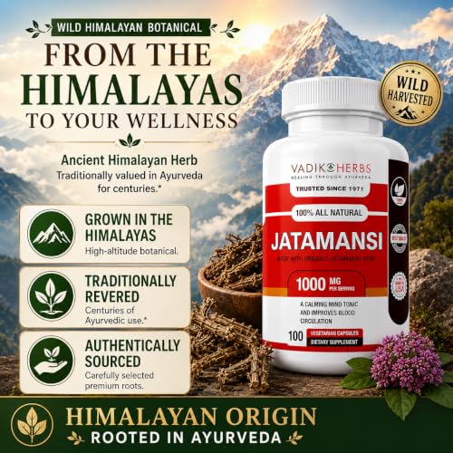 natural calm with Jatamansi herb