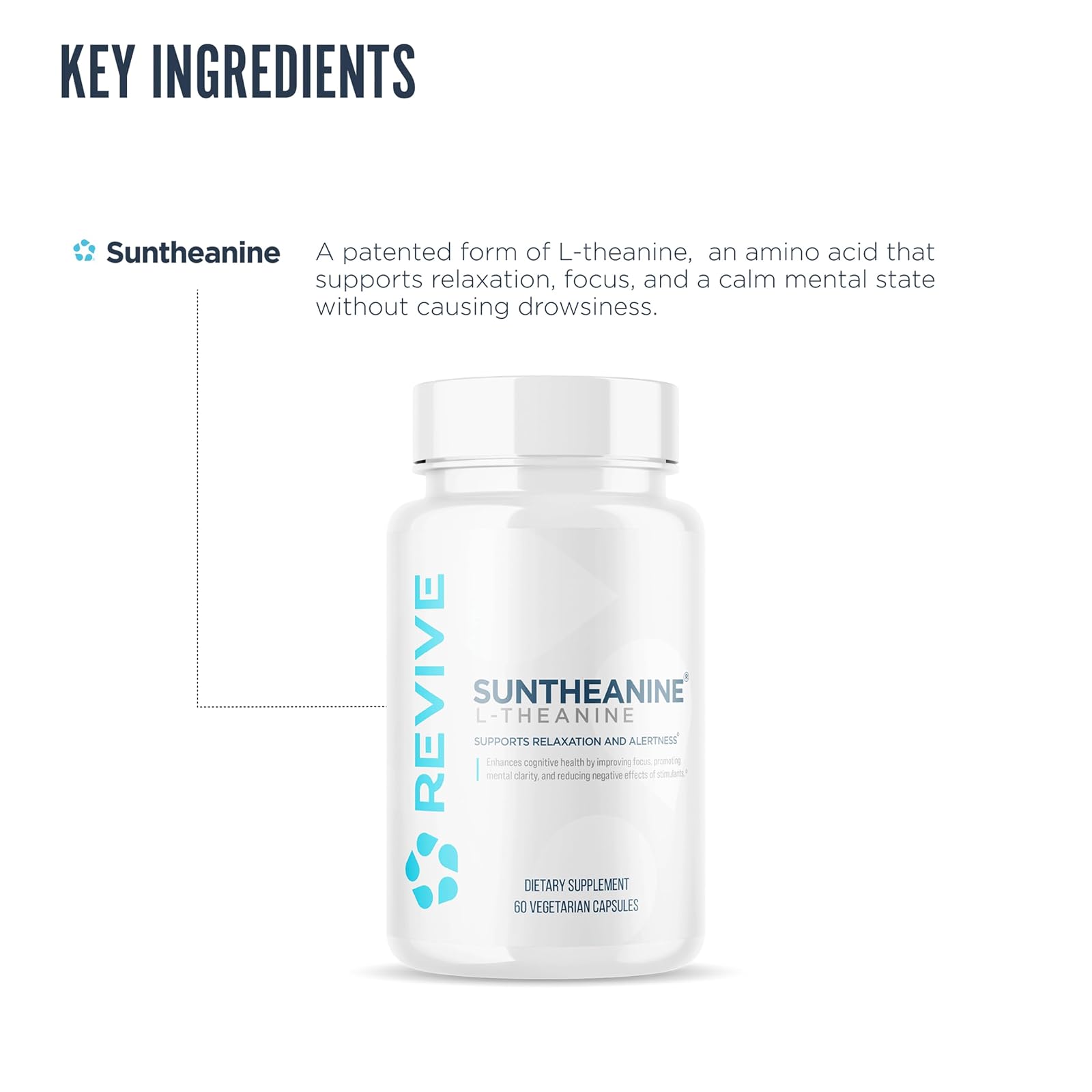 Natural calm with Revive MD L-Theanine