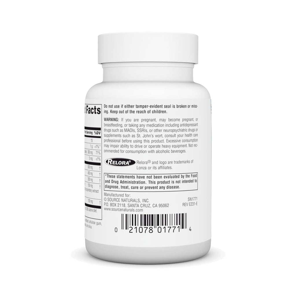 Natural calm with Theanine Serene