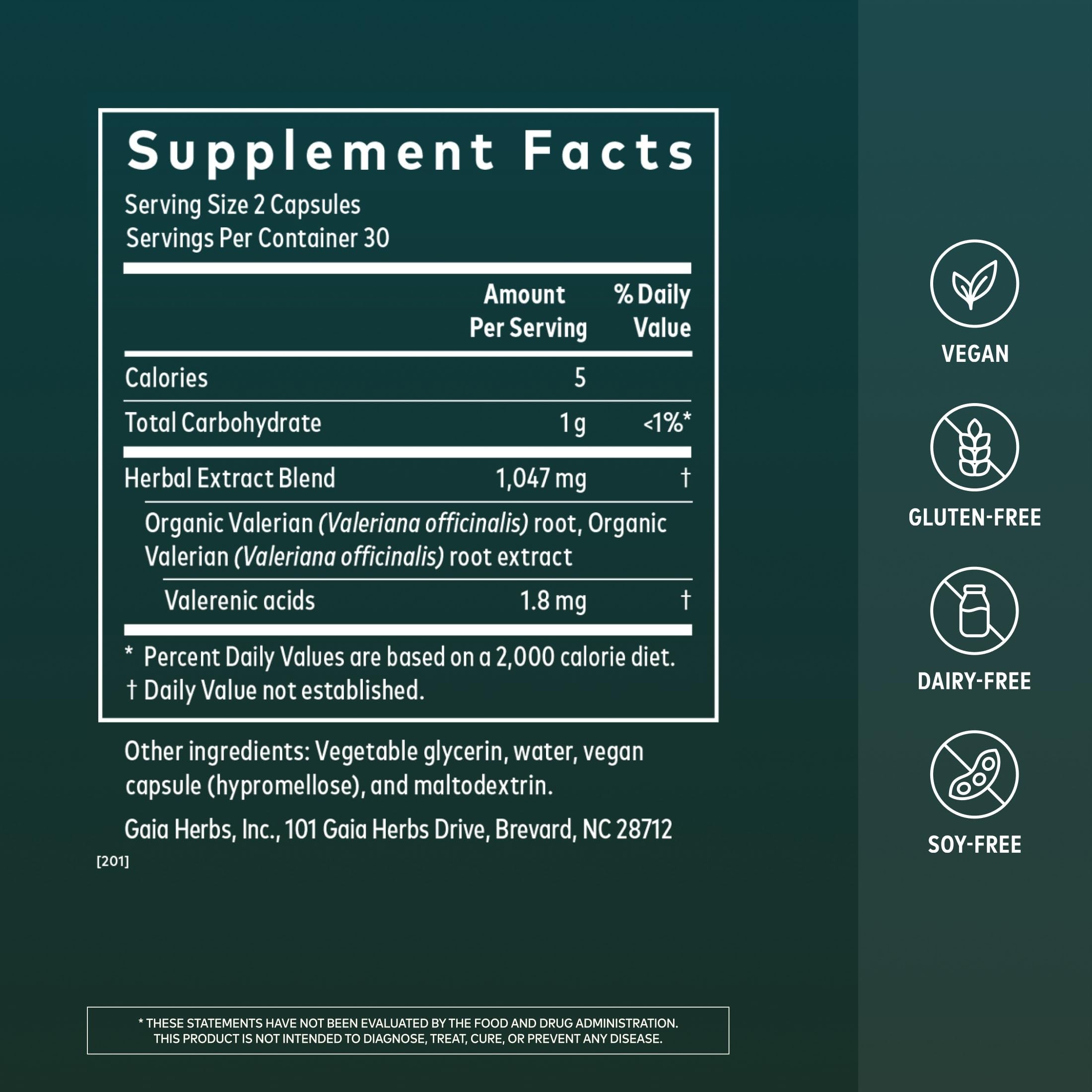 natural calm with valerian extract