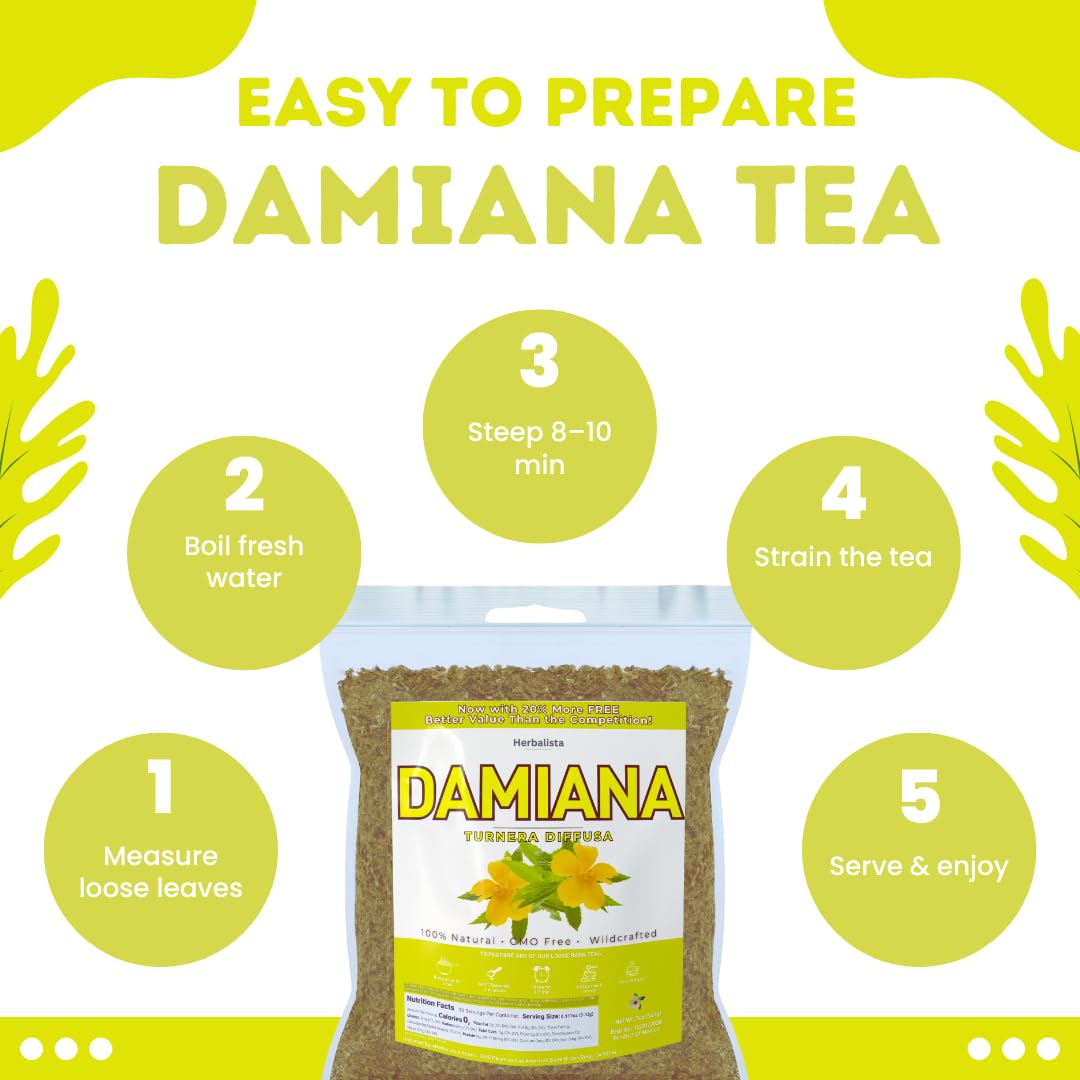 Natural calming chamomile tea blend