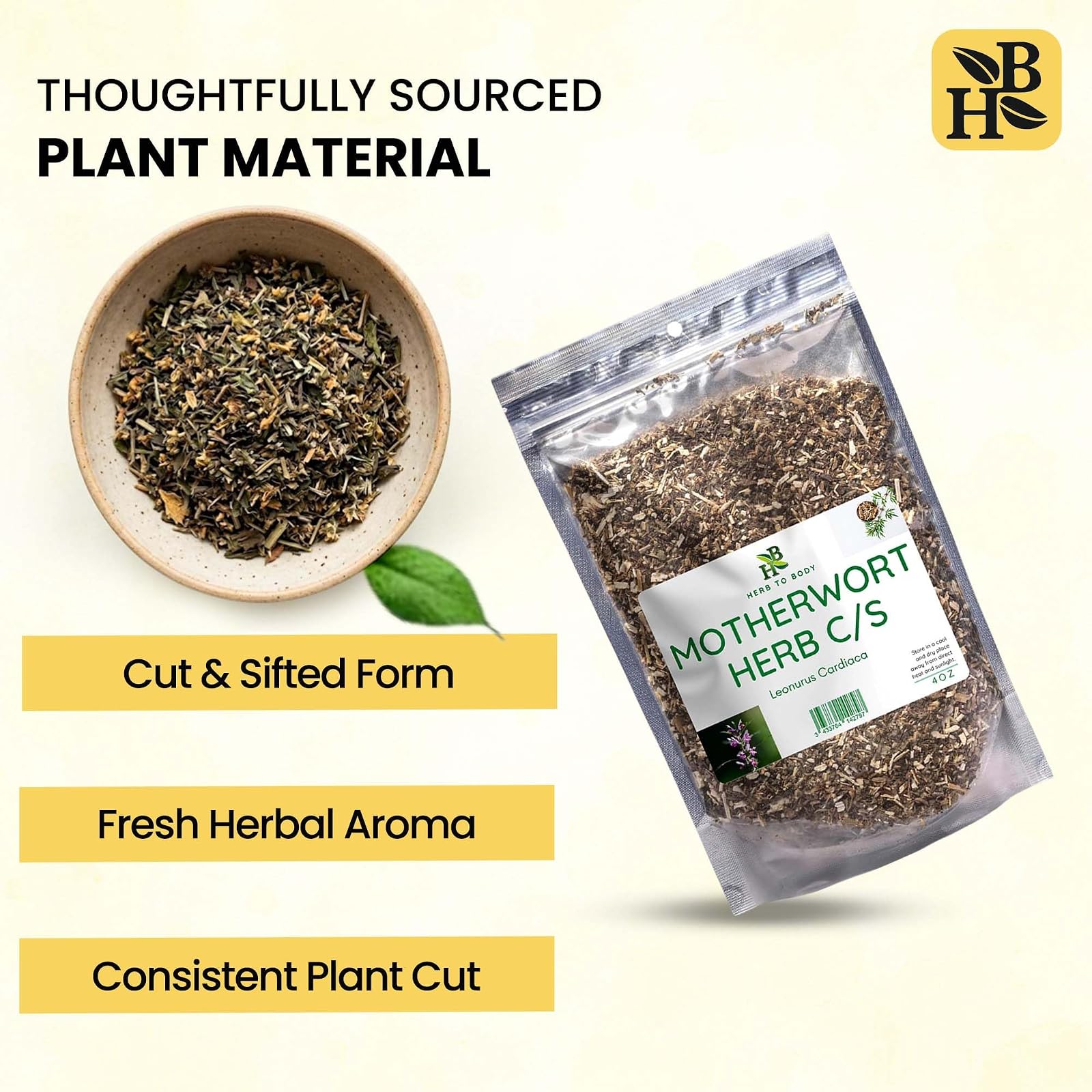 Natural calming herbal infusion