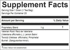 Natural calming herbal infusion