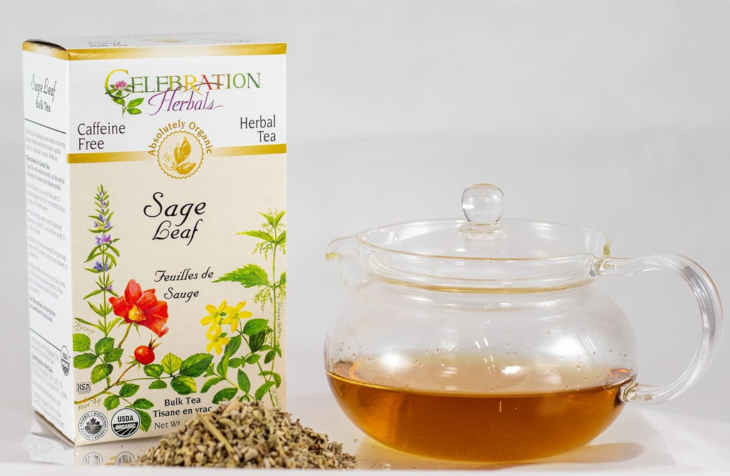 natural calming sage tea