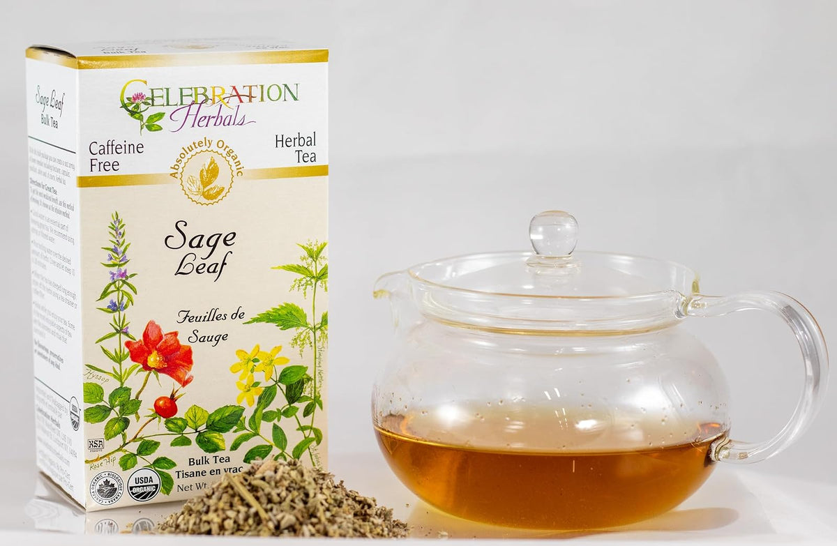 natural calming sage tea