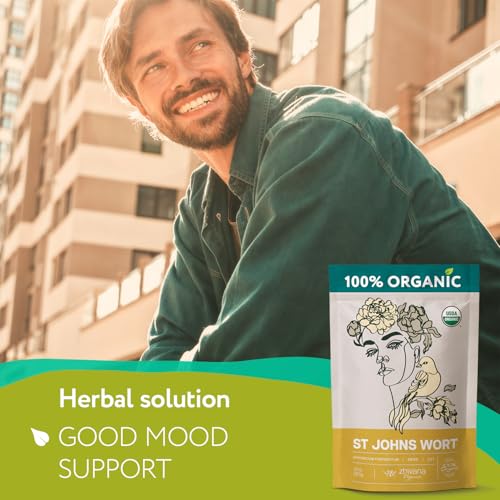 natural calming St John's Wort tea