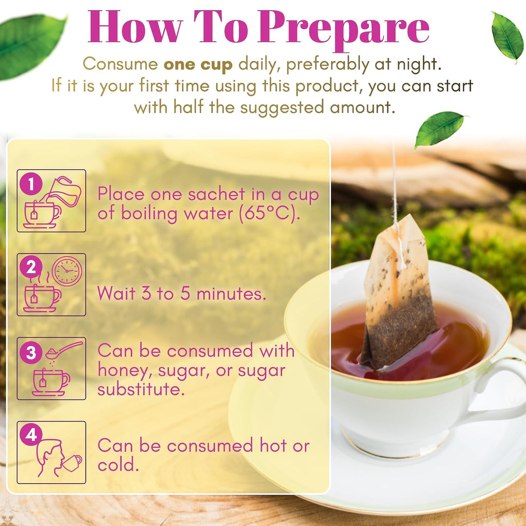 natural calming tea for better sleep