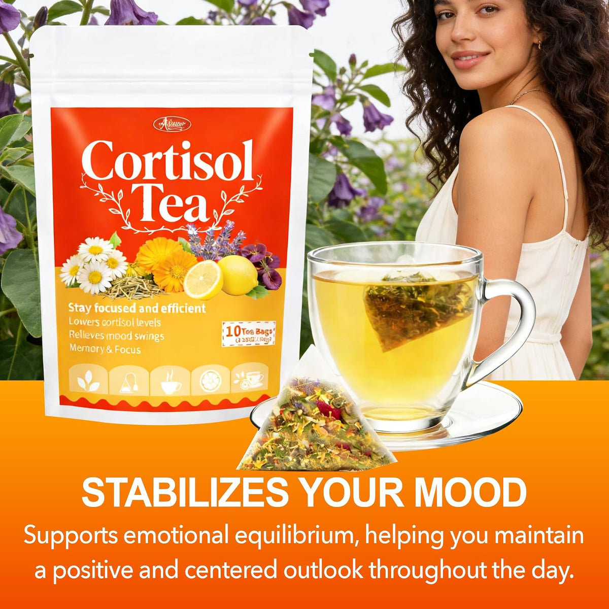 natural calming tea for relaxation