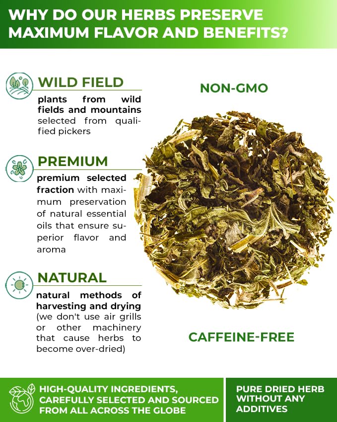 Natural calming tea with Motherwort