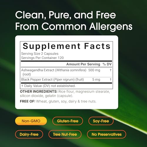 natural calmness with ashwagandha supplements