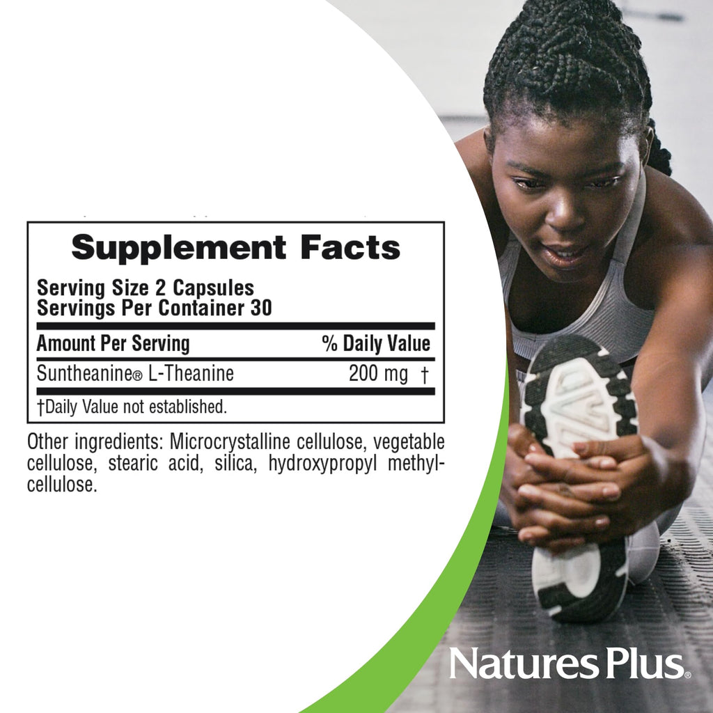 natural calmness with Suntheanine formula