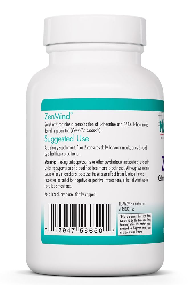 natural calmness with ZenMind capsules