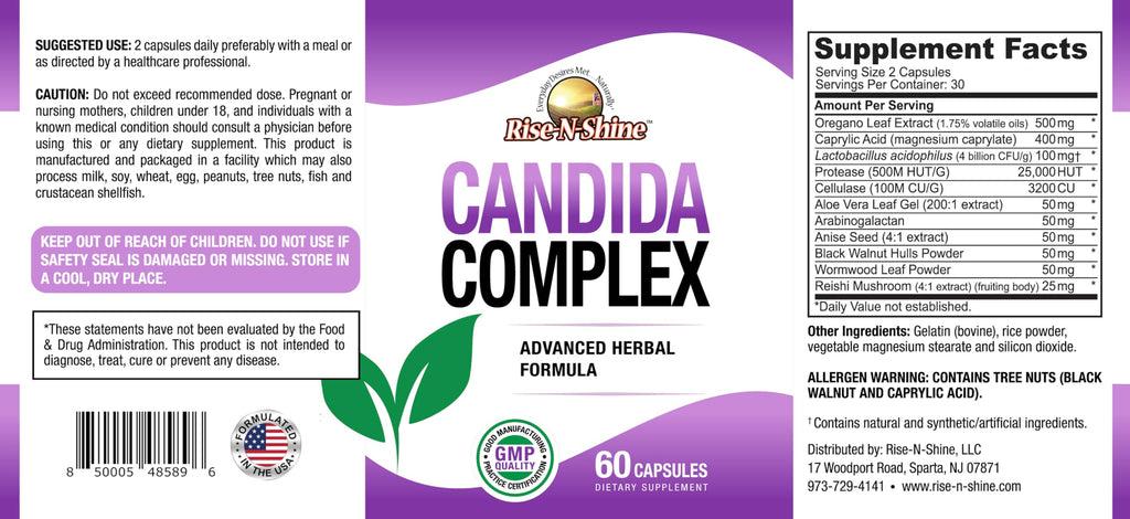 natural candida support supplement