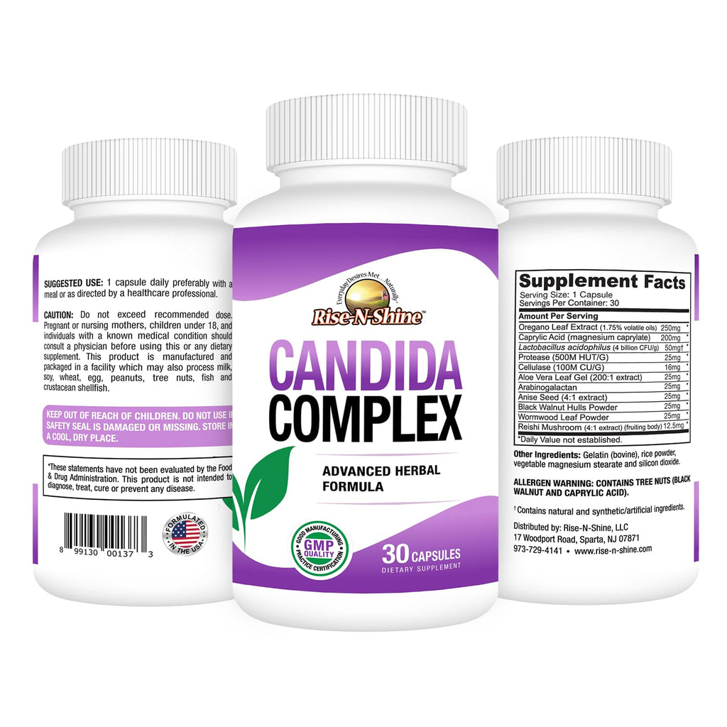 Natural Candida support with oregano