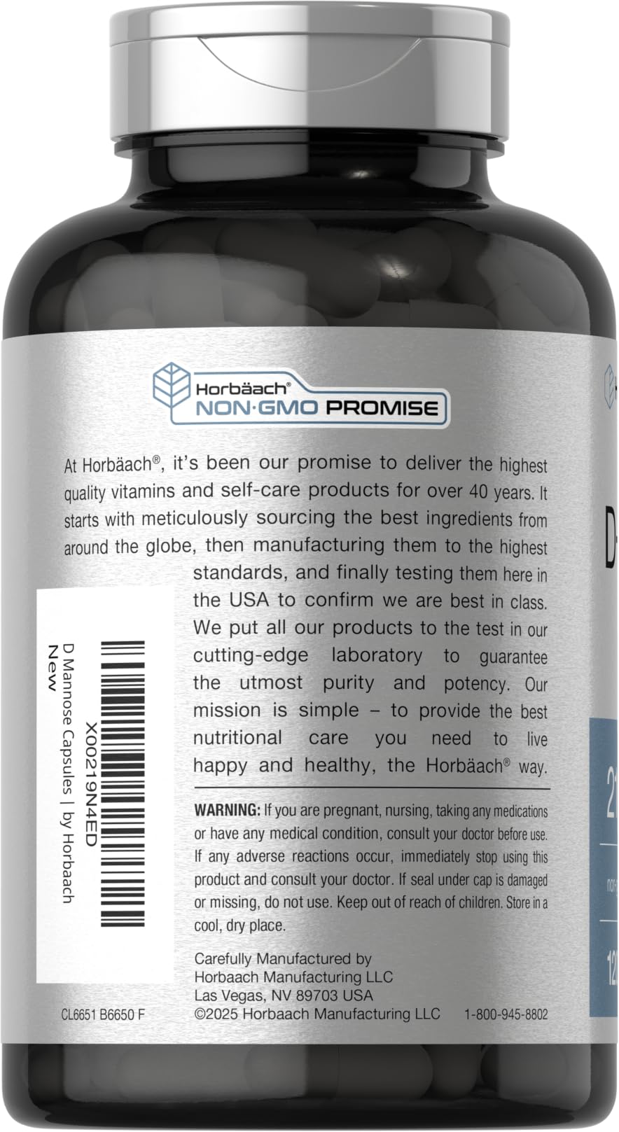 Natural capsules for urinary tract support