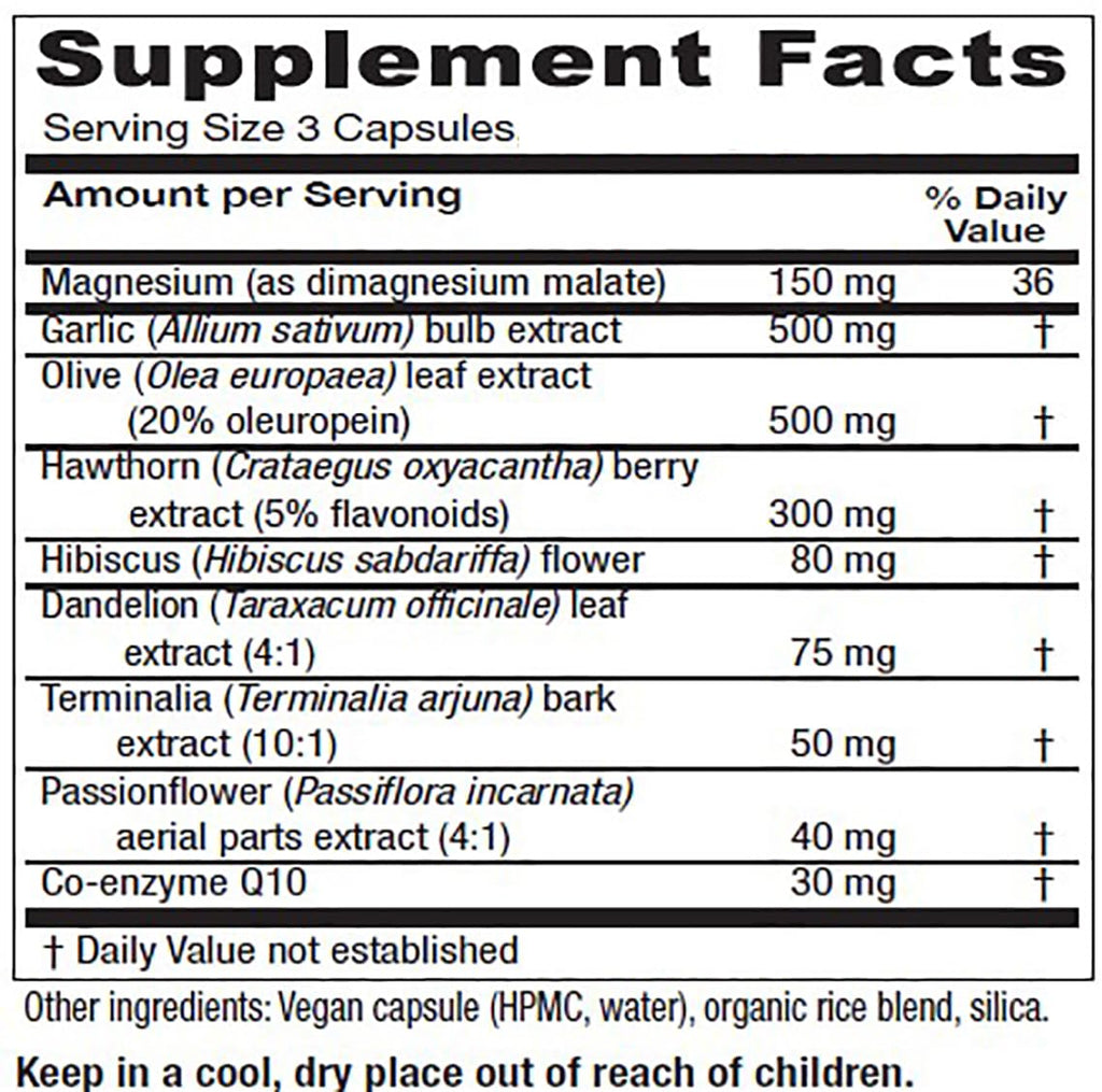 natural cardiovascular wellness supplements
