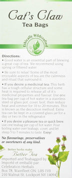 natural Cat's Claw inner bark