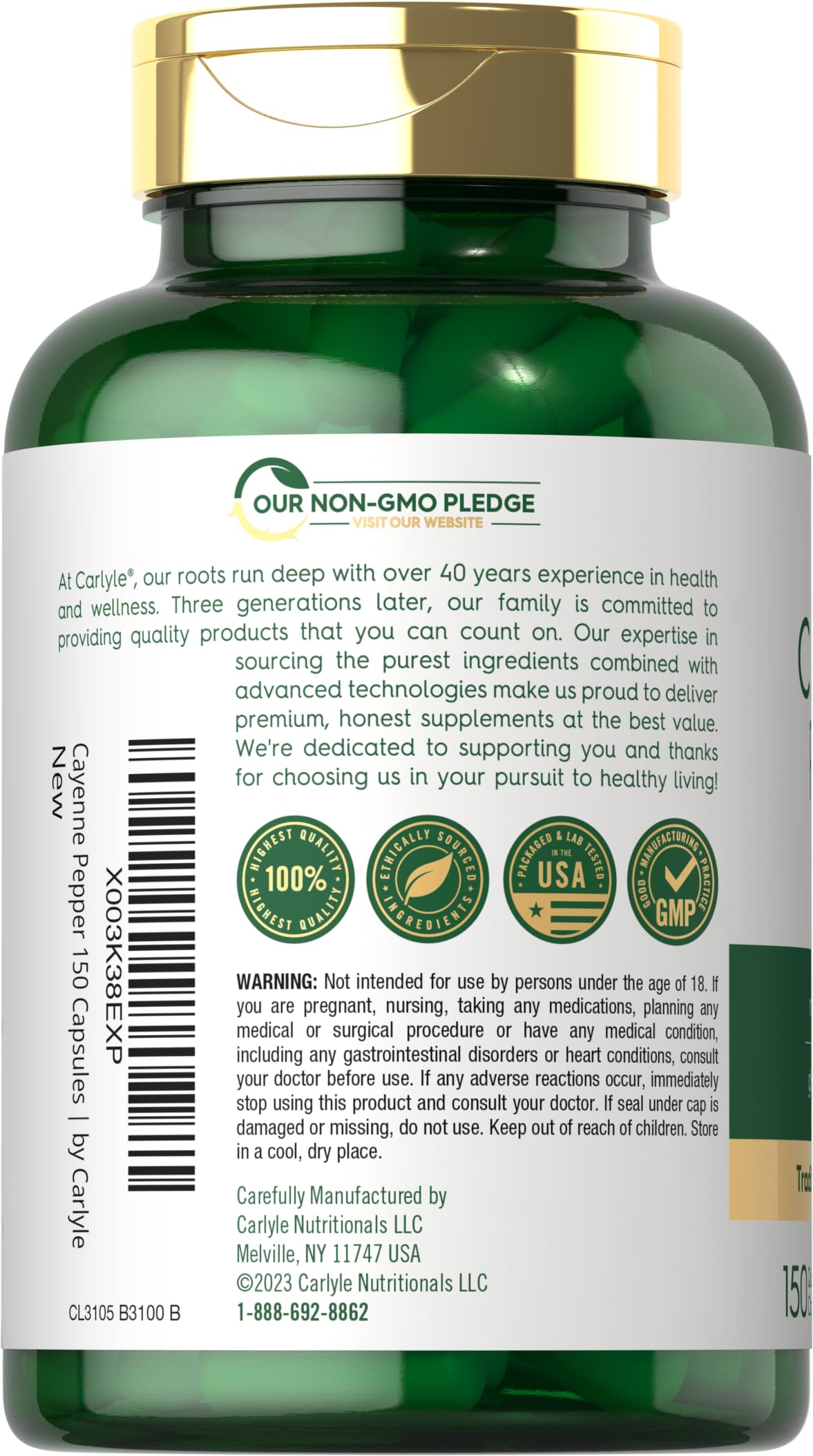 natural cayenne capsules for digestion