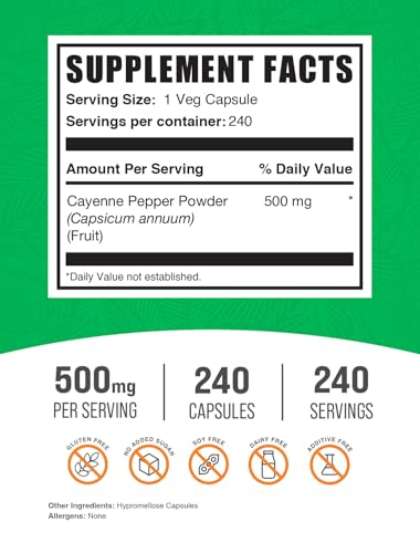 natural cayenne capsules for weight loss