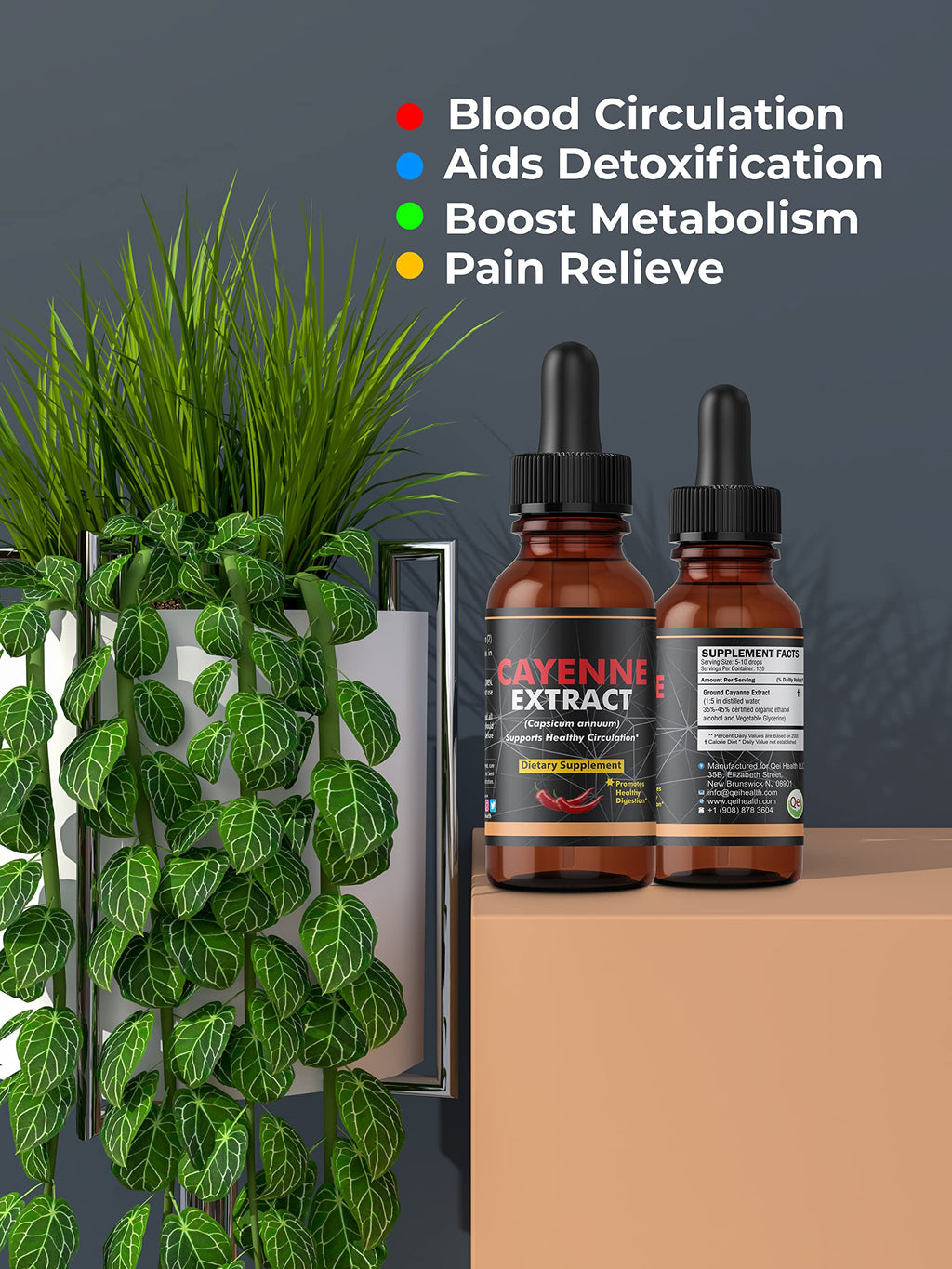 natural cayenne extract for vitality