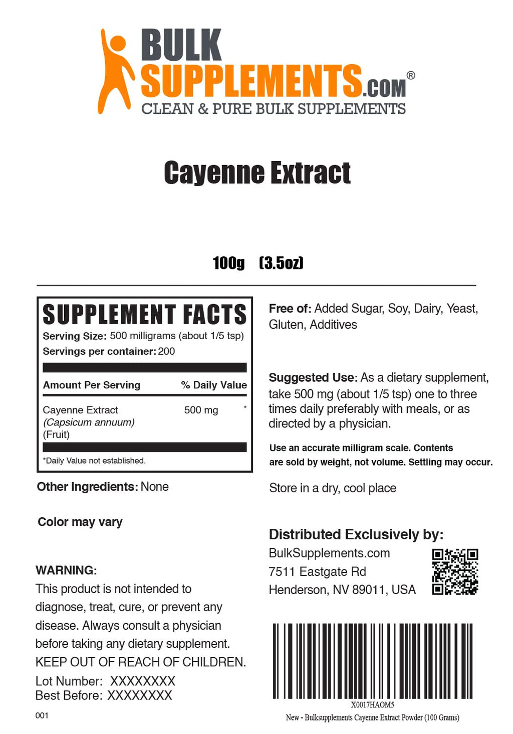 natural cayenne extract for wellness