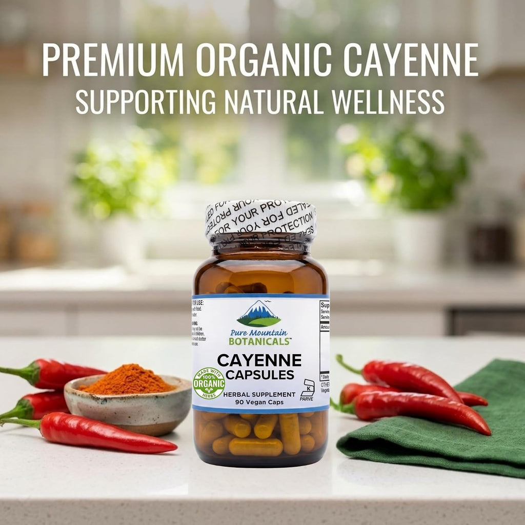 Natural cayenne for metabolism boost