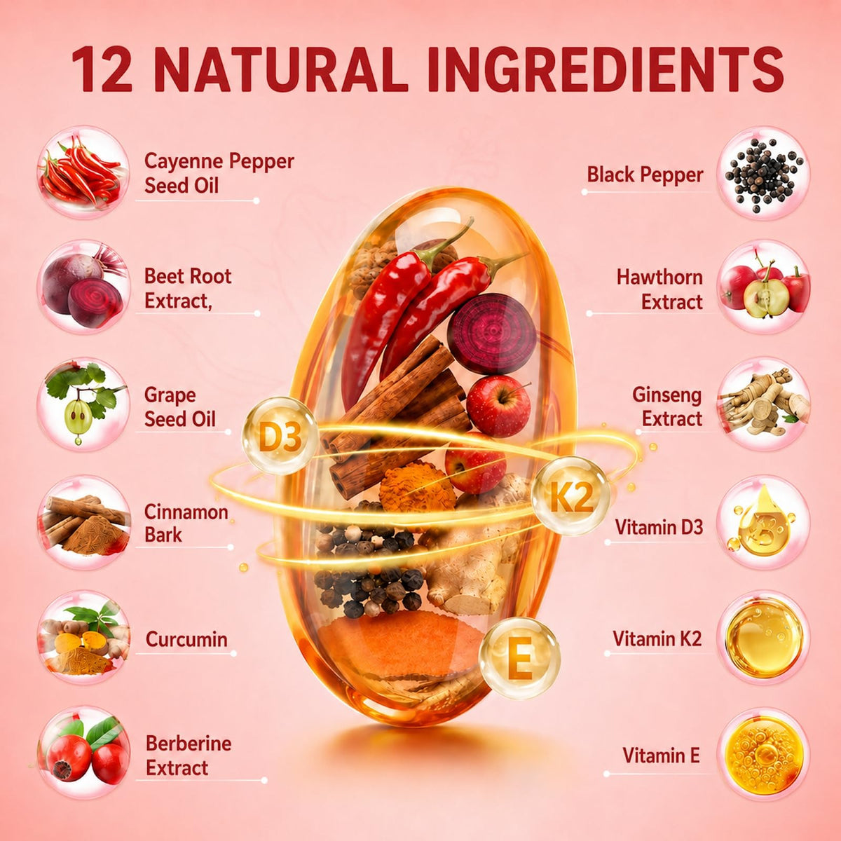 Natural cayenne for metabolism boost