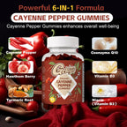 Natural cayenne gummies for wellness