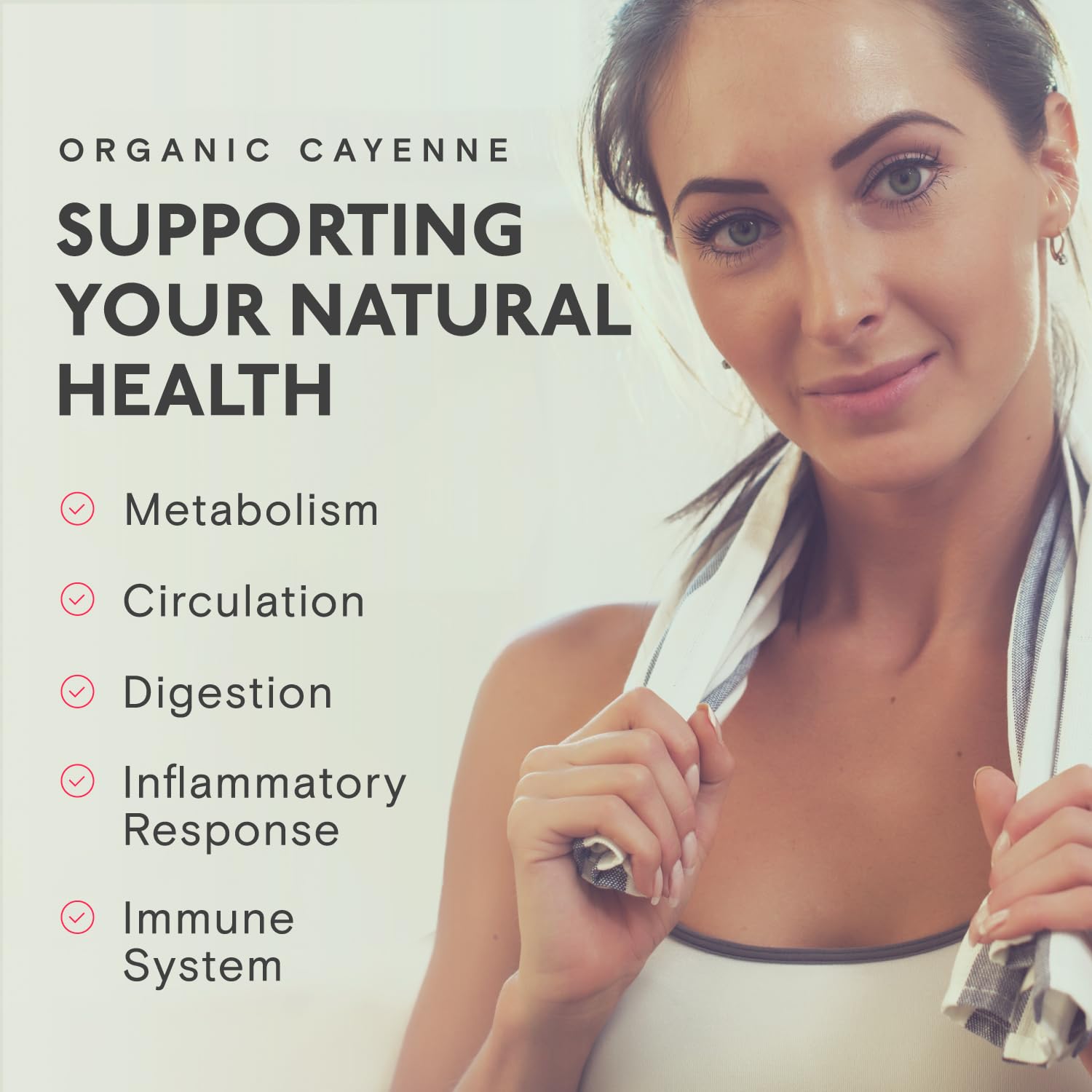 natural cayenne pepper capsules for energy