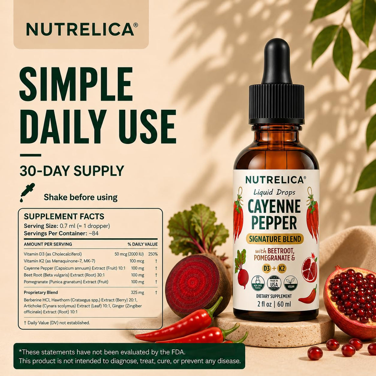 Natural Cayenne Pepper for metabolism