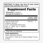 Natural cayenne pepper for weight loss