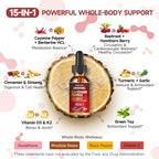 Natural cayenne pepper supplement for wellness
