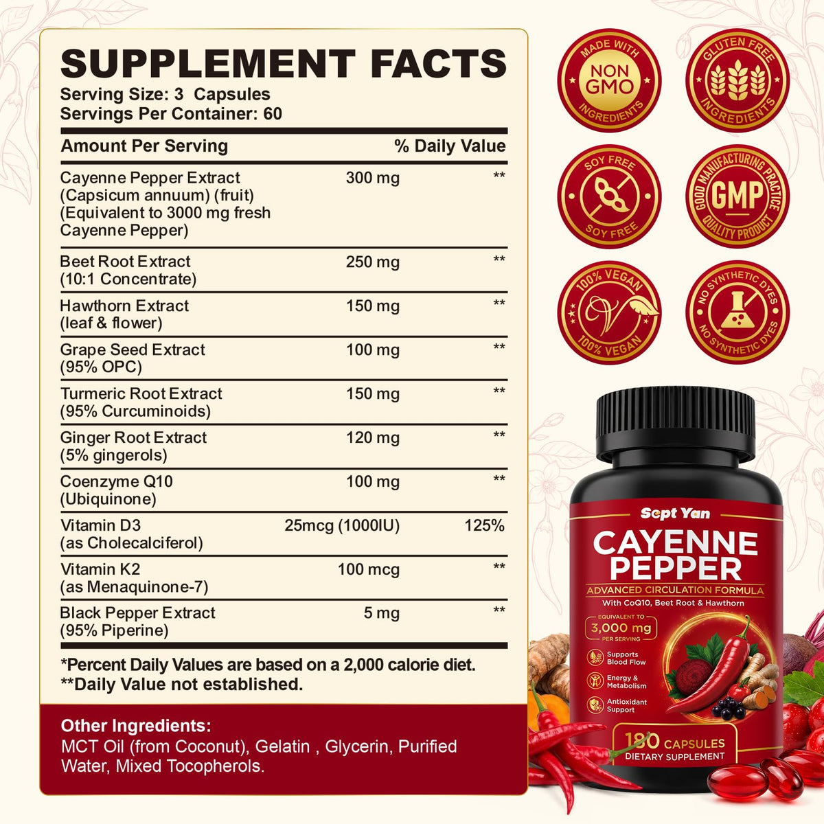 natural cayenne pepper supplement