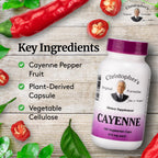 Natural cayenne supplement for wellness