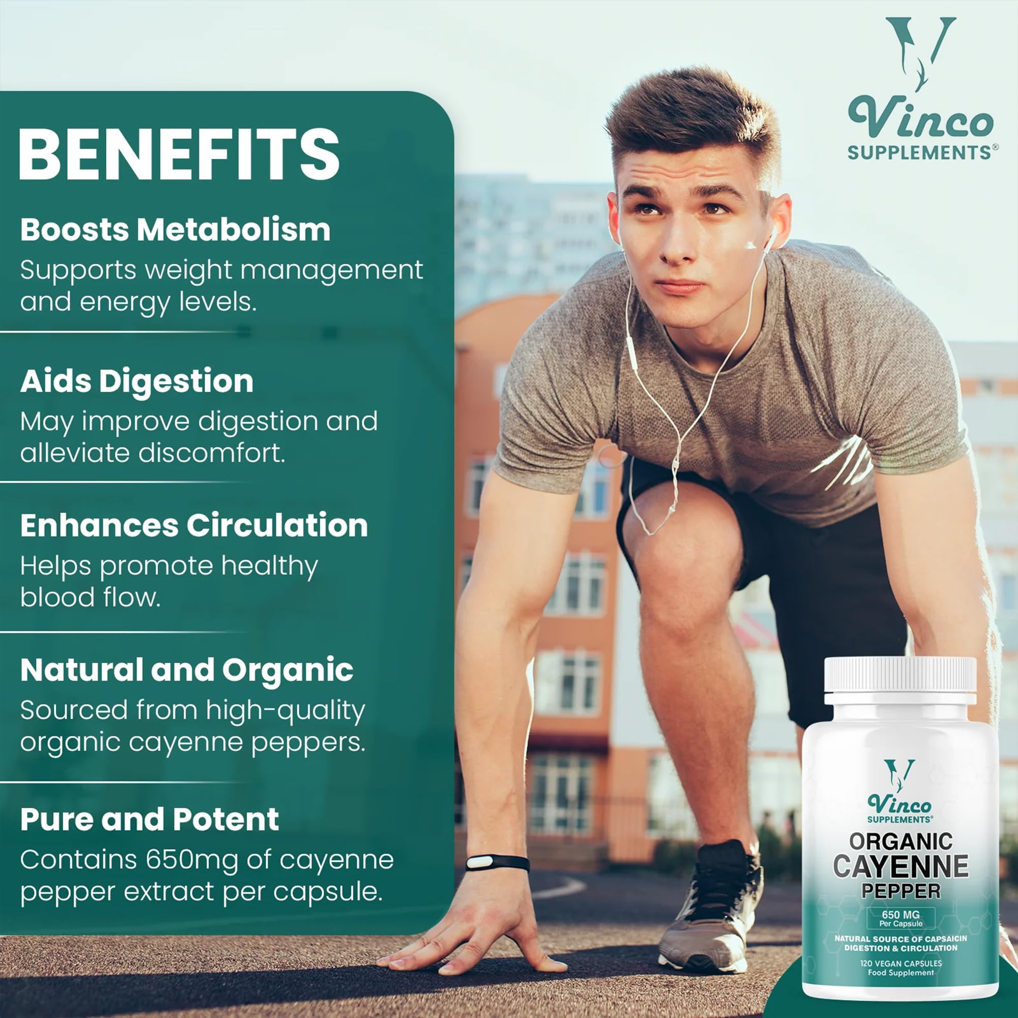 natural cayenne supplement with no additives