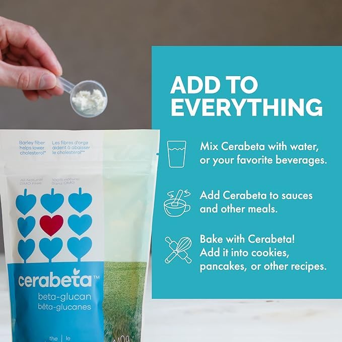 Natural Cerabeta Barley Beta-Glucan for gut wellness