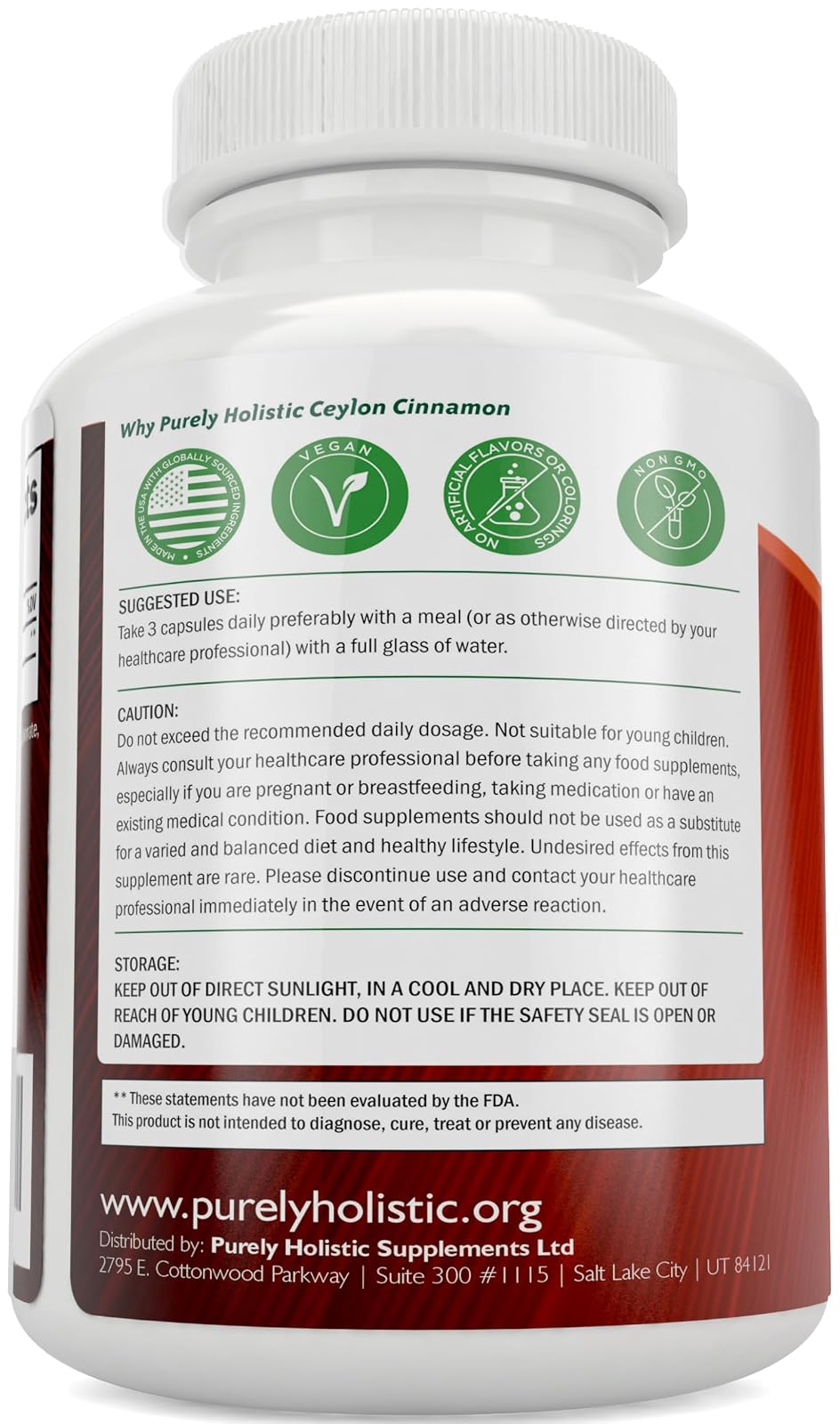 Natural Ceylon cinnamon for digestion