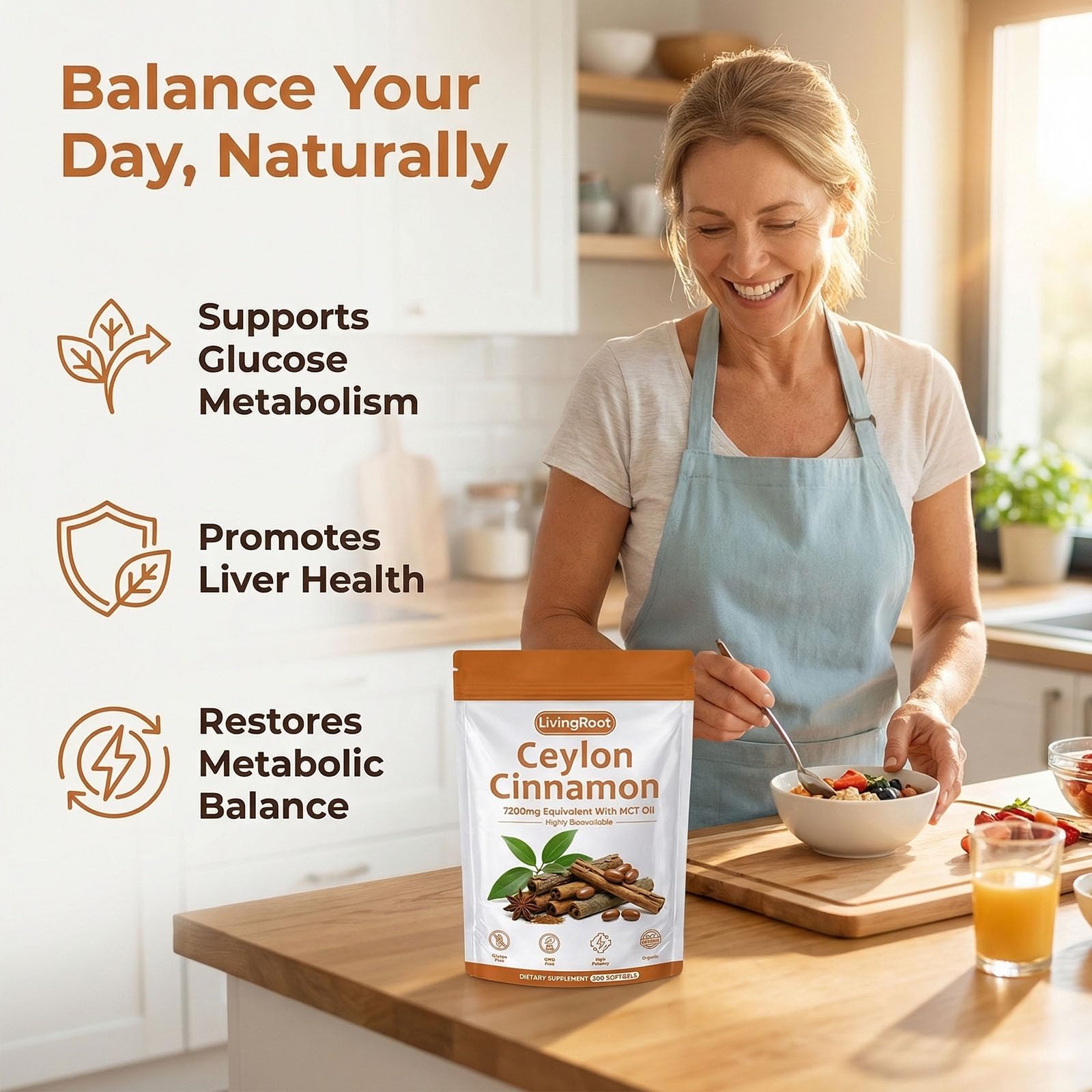 Natural Ceylon cinnamon for health