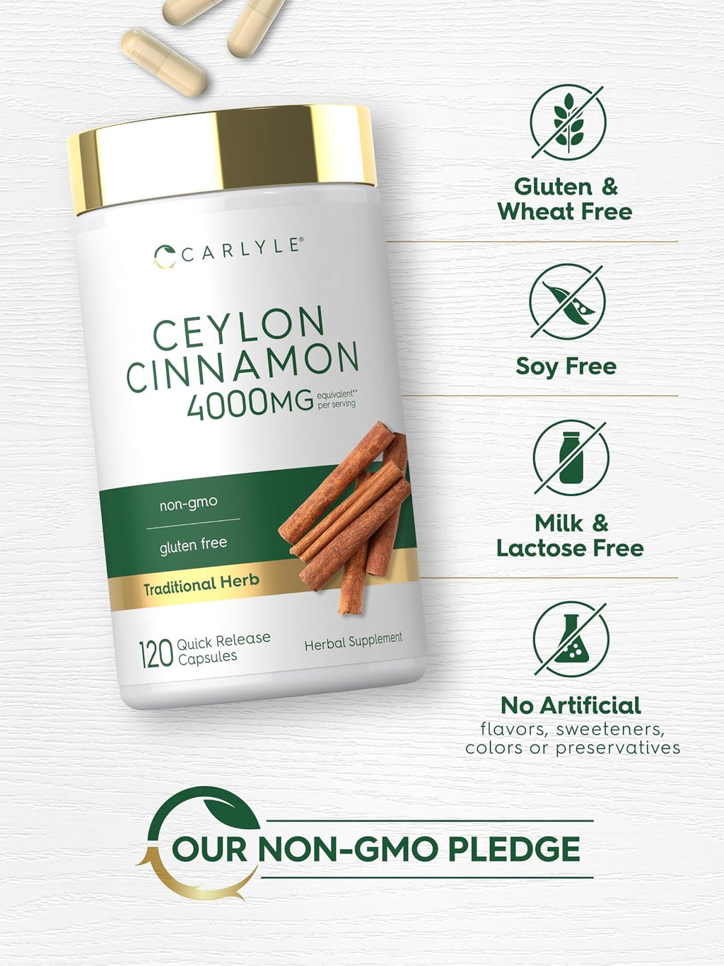 Natural Ceylon cinnamon for wellness