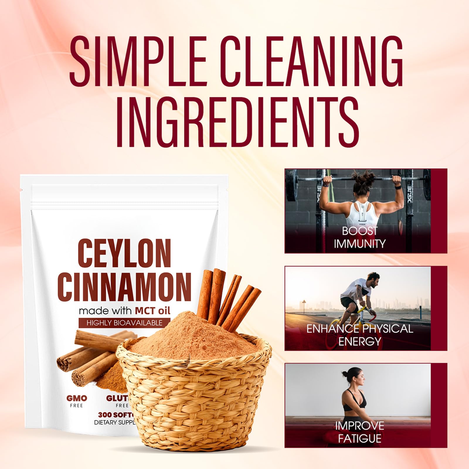 Natural Ceylon cinnamon supplement benefits