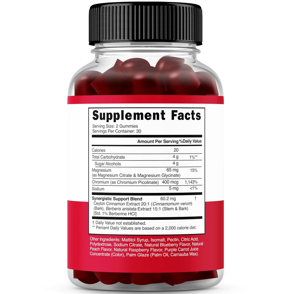 natural ceylon cinnamon supplement gummies