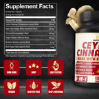Natural Ceylon cinnamon with berberine
