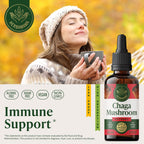 Natural Chaga drops for wellness